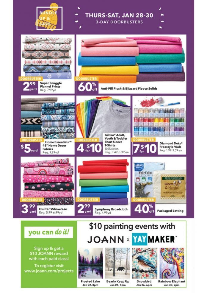 Jo-Ann Weekly Ad Jan 21 – Feb 10, 2021