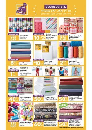 Jo-Ann Weekly Ad Jan 21 – Feb 10, 2021