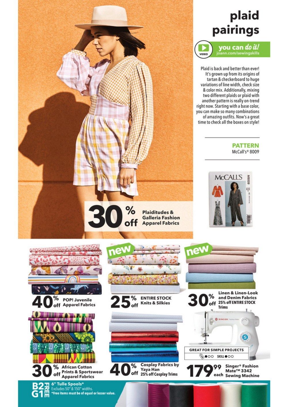 Jo-Ann Weekly Ad Jan 21 – Feb 10, 2021