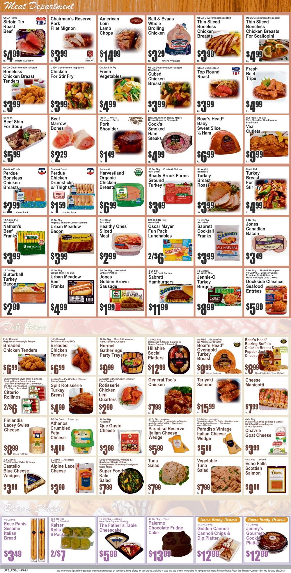 Key Food Weekly Ad Jan 15 – Jan 21, 2021