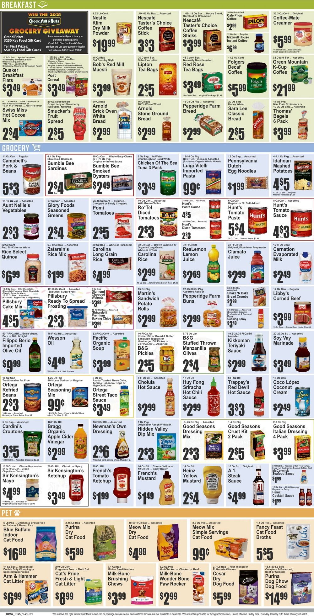 Key Food Weekly Ad Jan 29 – Feb 04, 2021