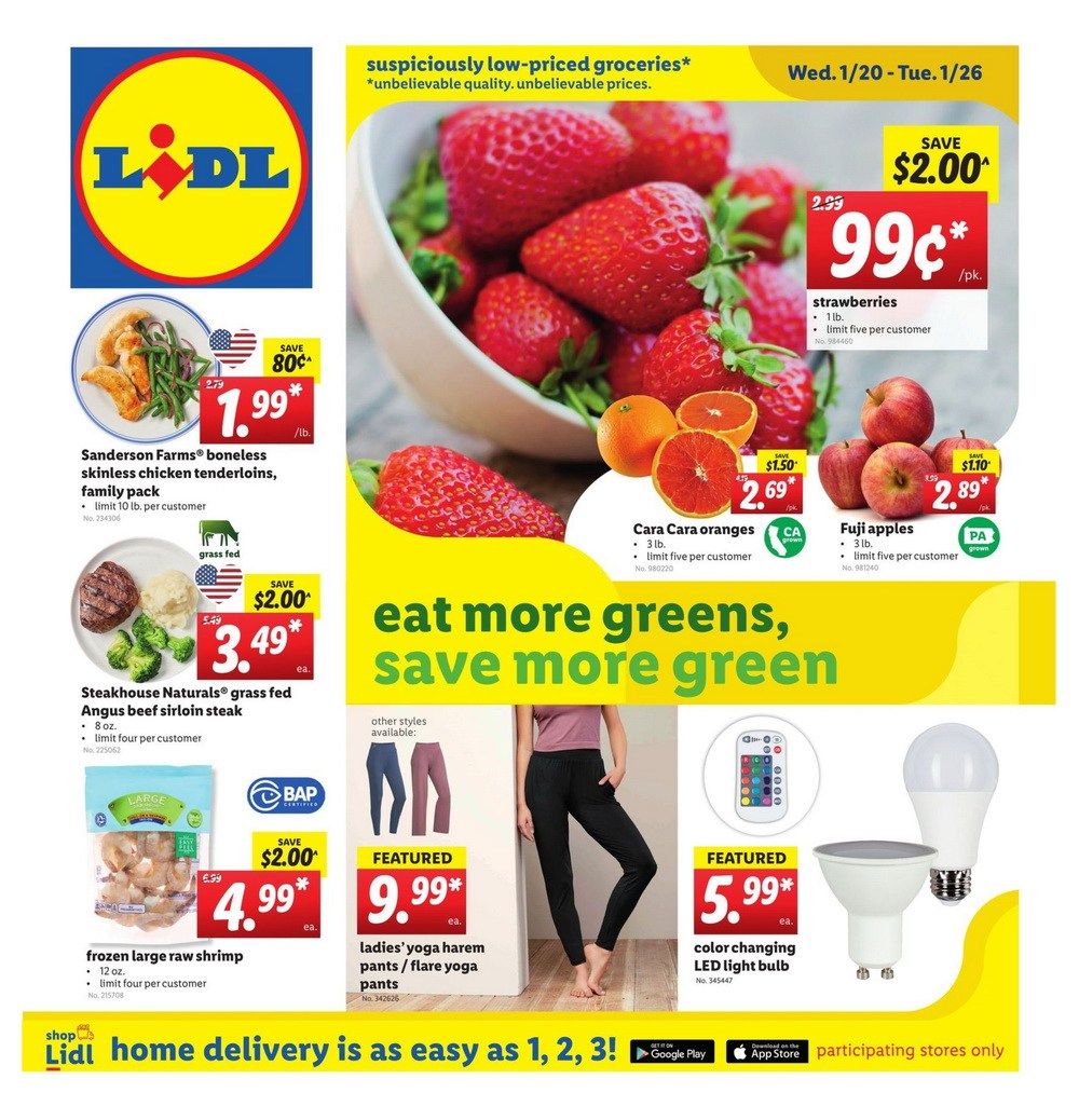Lidl Weekly Ad Jan 20 – Jan 26, 2021