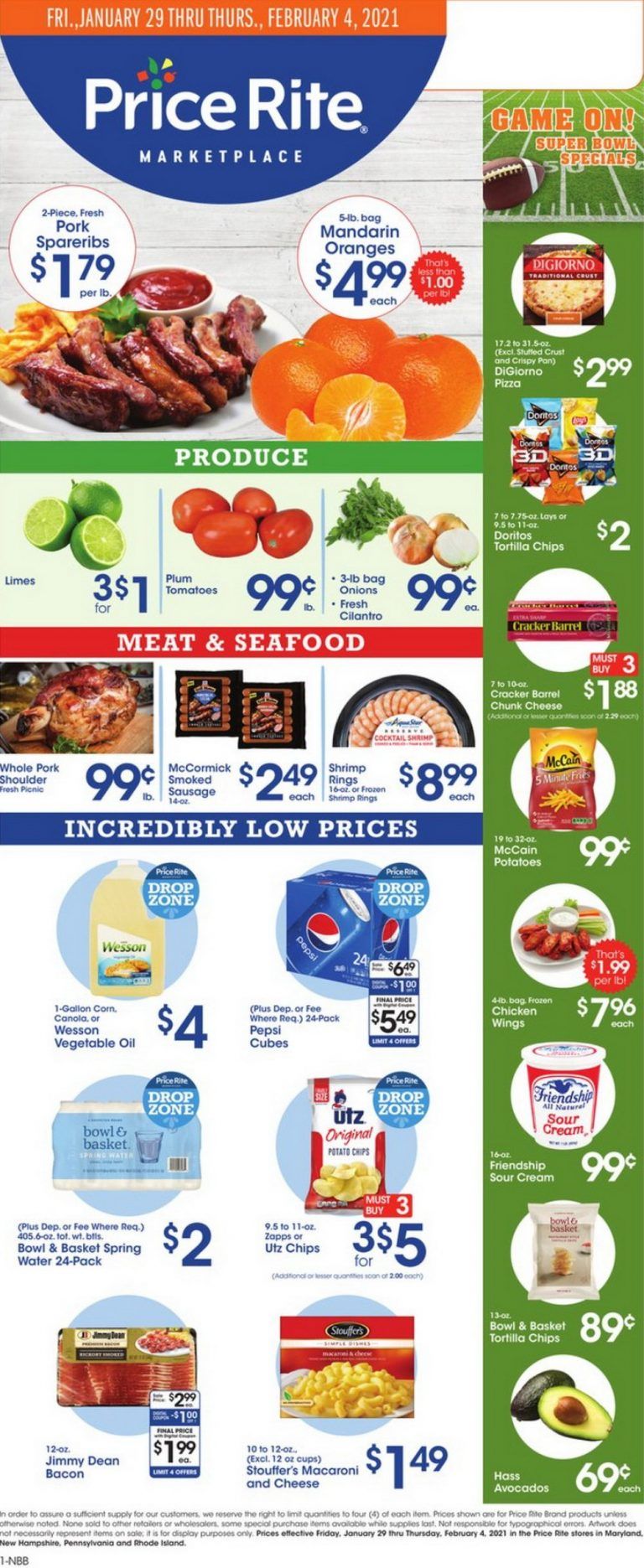 Price Rite Weekly Ad Jan 29 – Feb 04, 2021