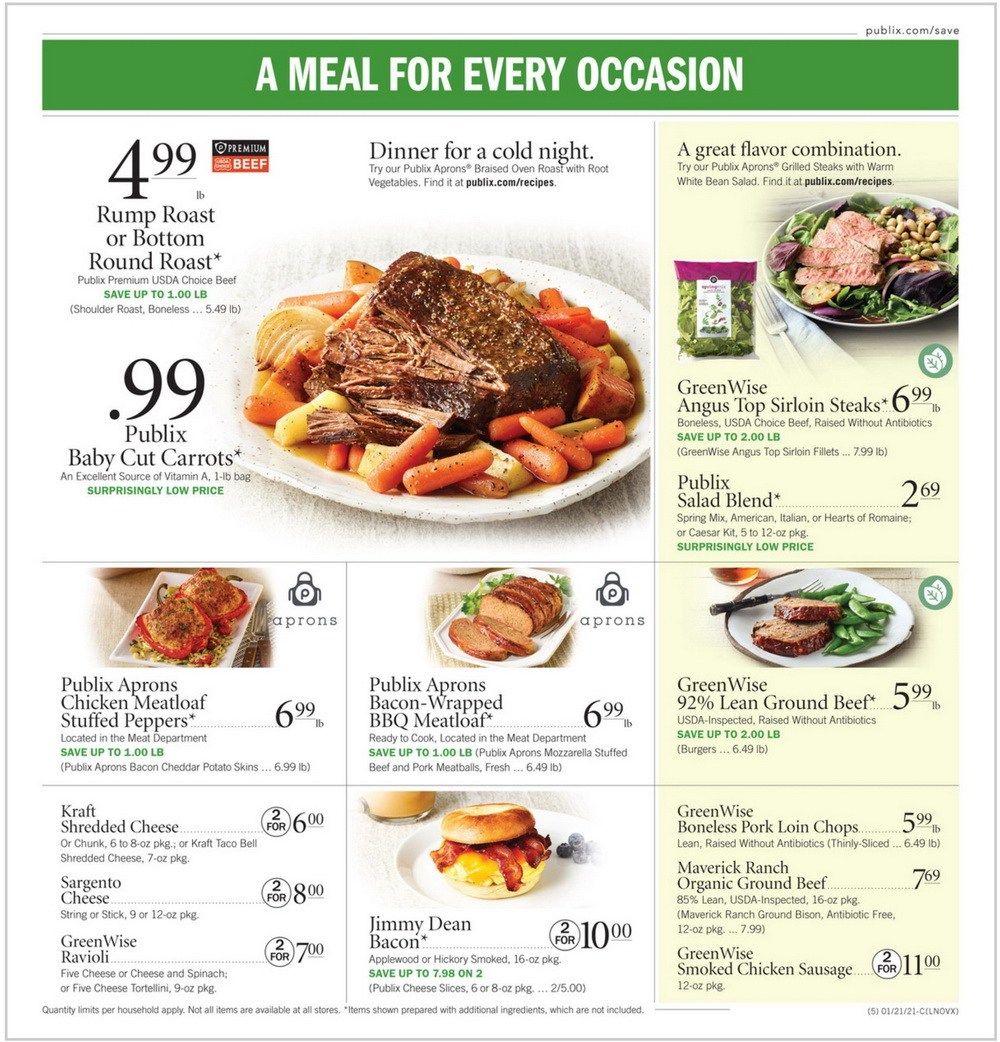 Publix Weekly Ad Jan 20 – Jan 26, 2021