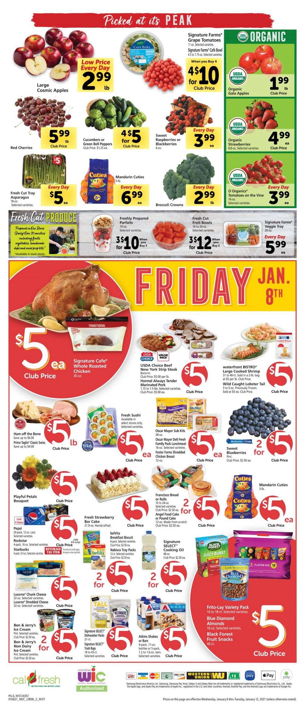 Safeway Weekly Ad Jan 06 – Jan 12, 2021