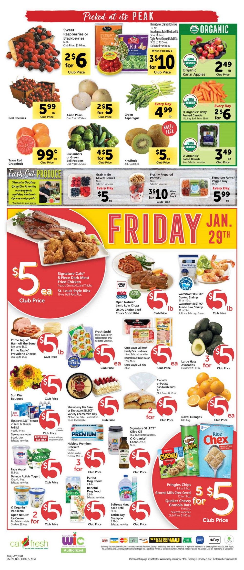 Safeway Weekly Ad Jan 27 – Feb 02, 2021