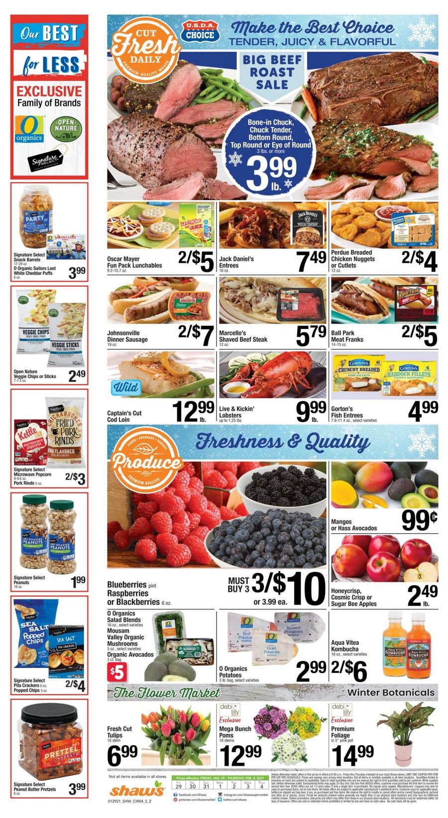 Shaw's Weekly Ad Jan 29 – Feb 04, 2021