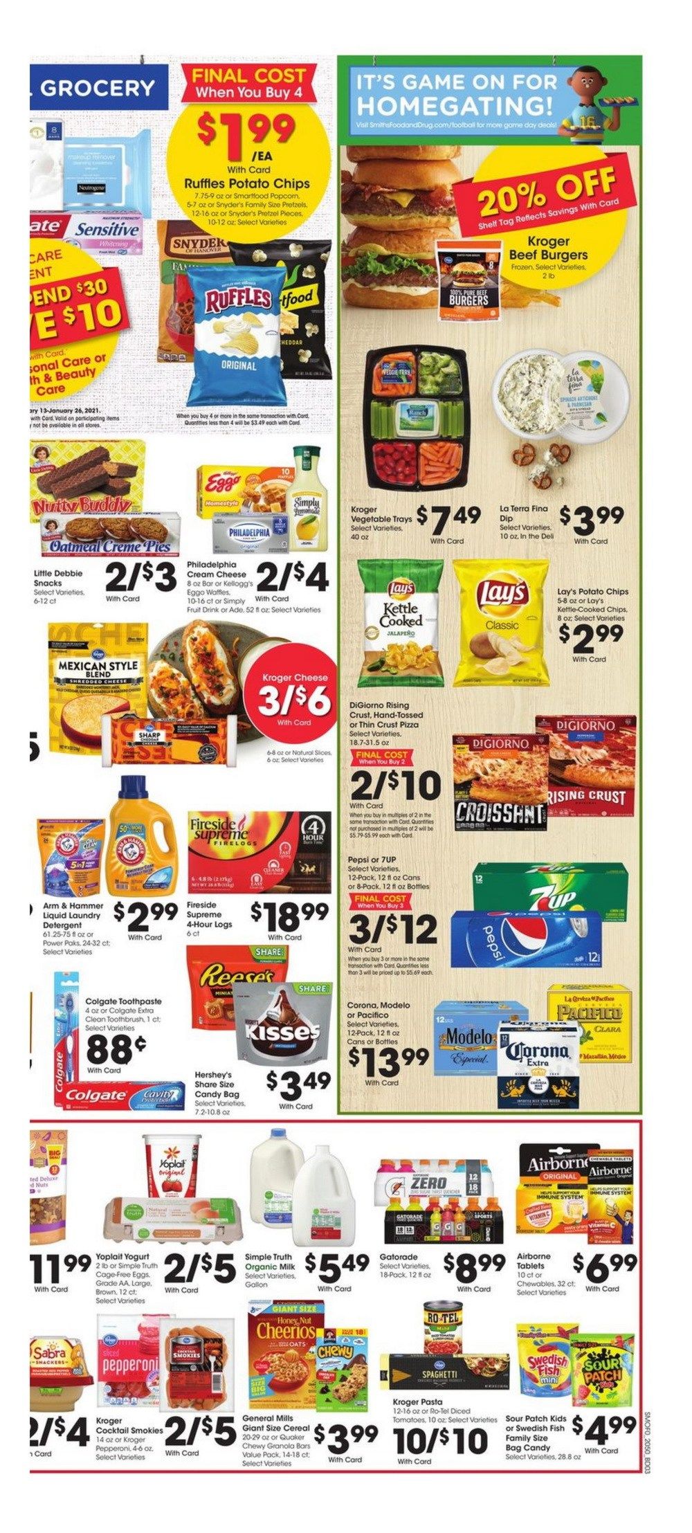 Smith's Food and Drug Weekly Ad Jan 13 – Jan 19, 2021
