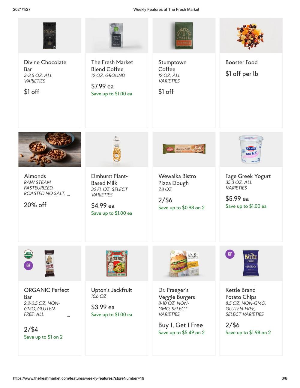 The Fresh Market Weekly Ad Jan 27 – Feb 02, 2021