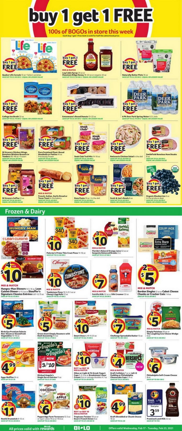 BI-LO Weekly Ad Feb 24 – Mar 02, 2021