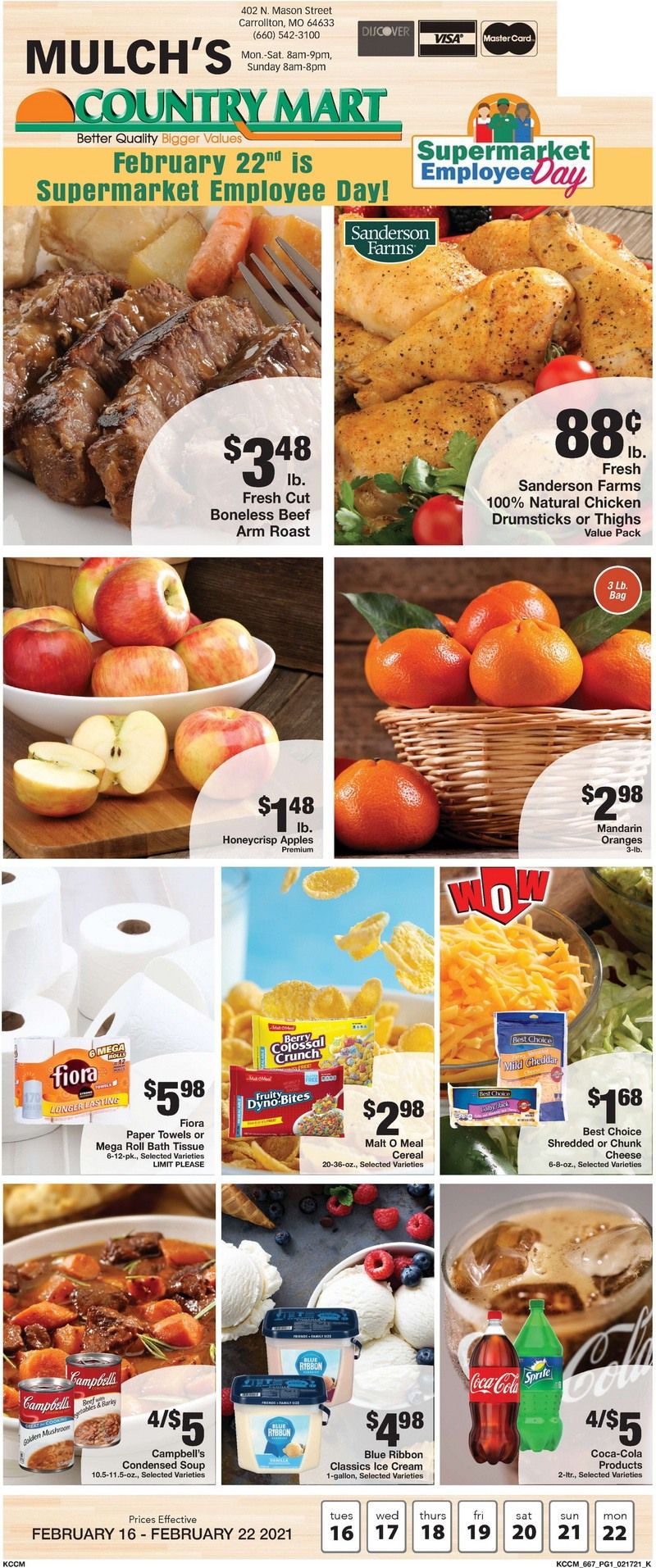 Country Mart Weekly Ad Feb 16 – Feb 22, 2021