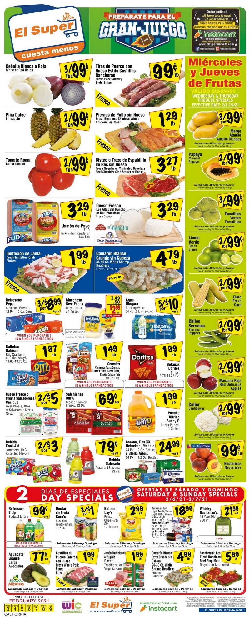 El Super Weekly Ad Feb 03 – Feb 09, 2021