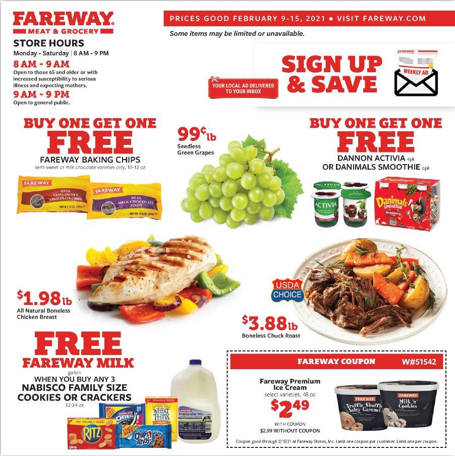 Fareway Weekly Ad Feb 09 – Feb 15, 2021