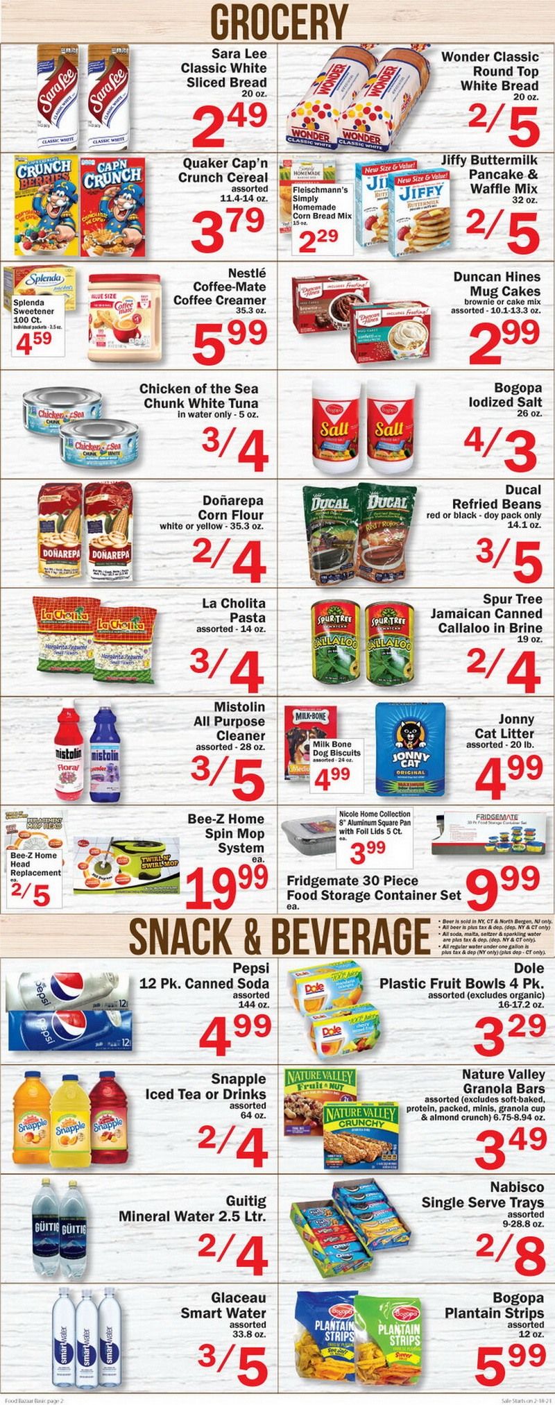 Food Bazaar Weekly Ad Feb 18 – Feb 24, 2021