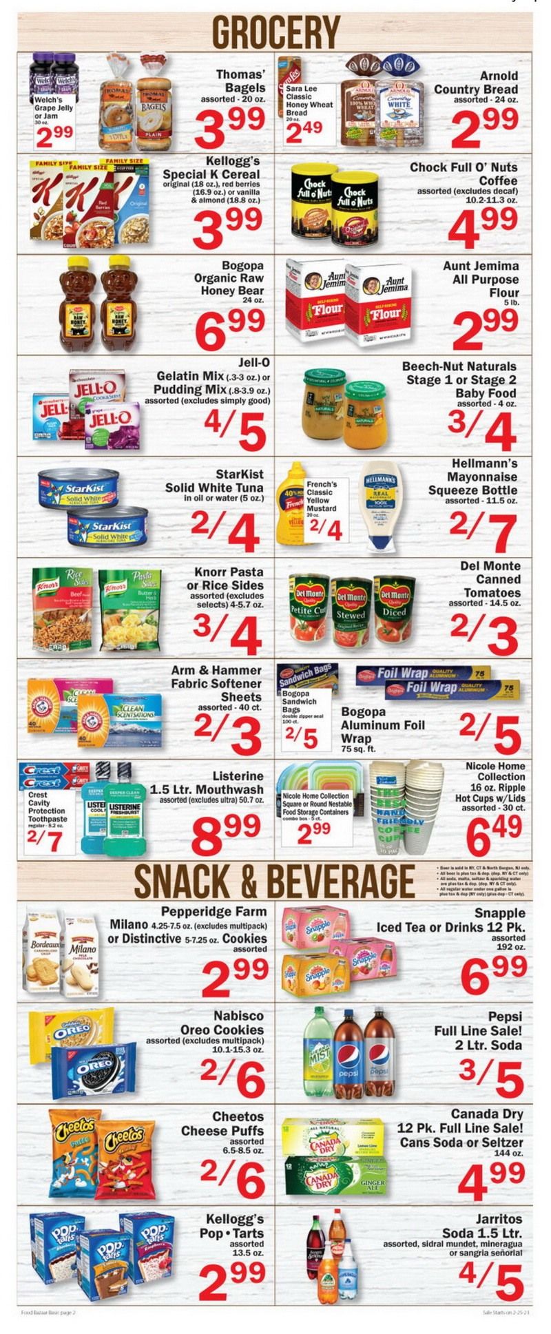 Food Bazaar Weekly Ad Feb 25 – Mar 03, 2021