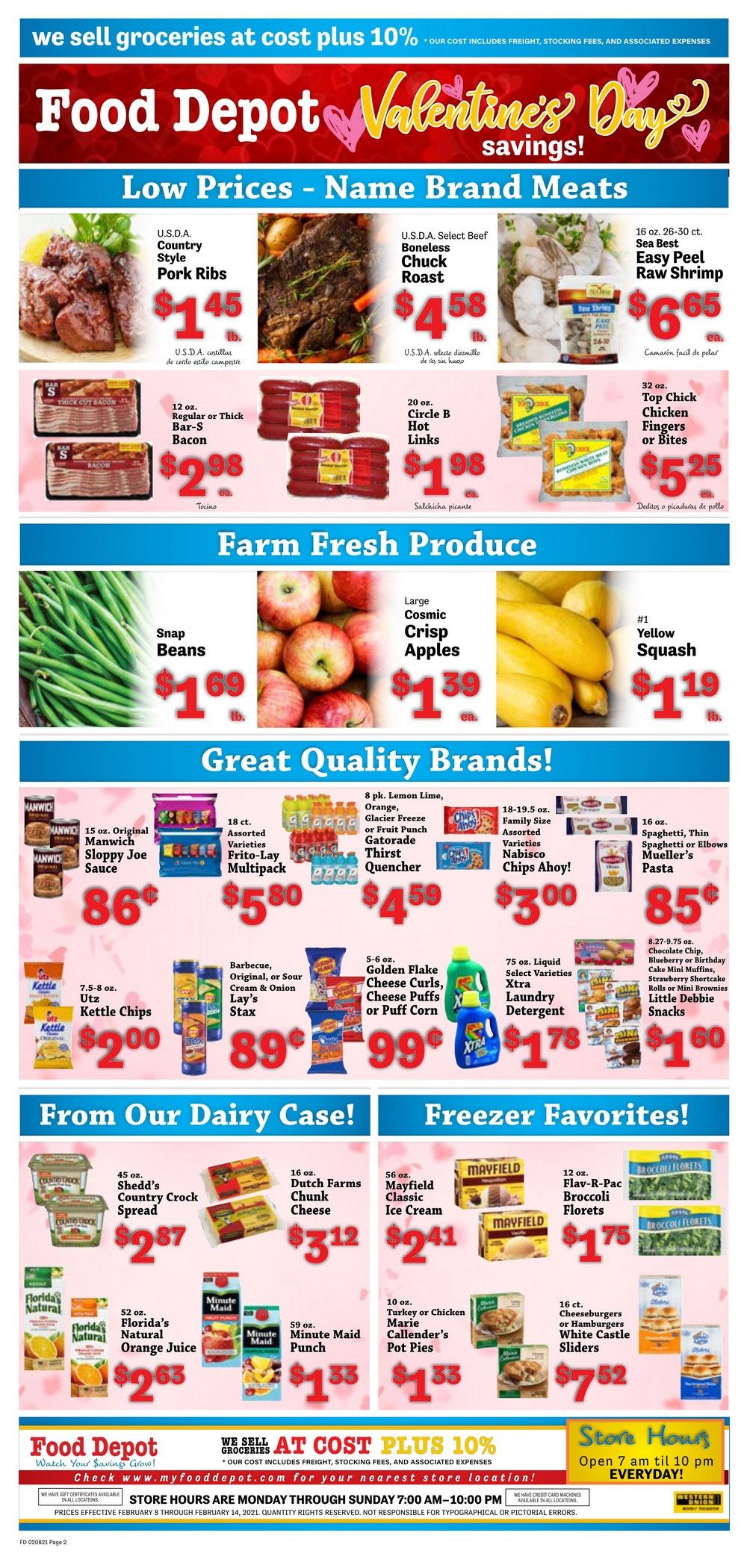Food Depot Weekly Ad Feb 08 – Feb 14, 2021