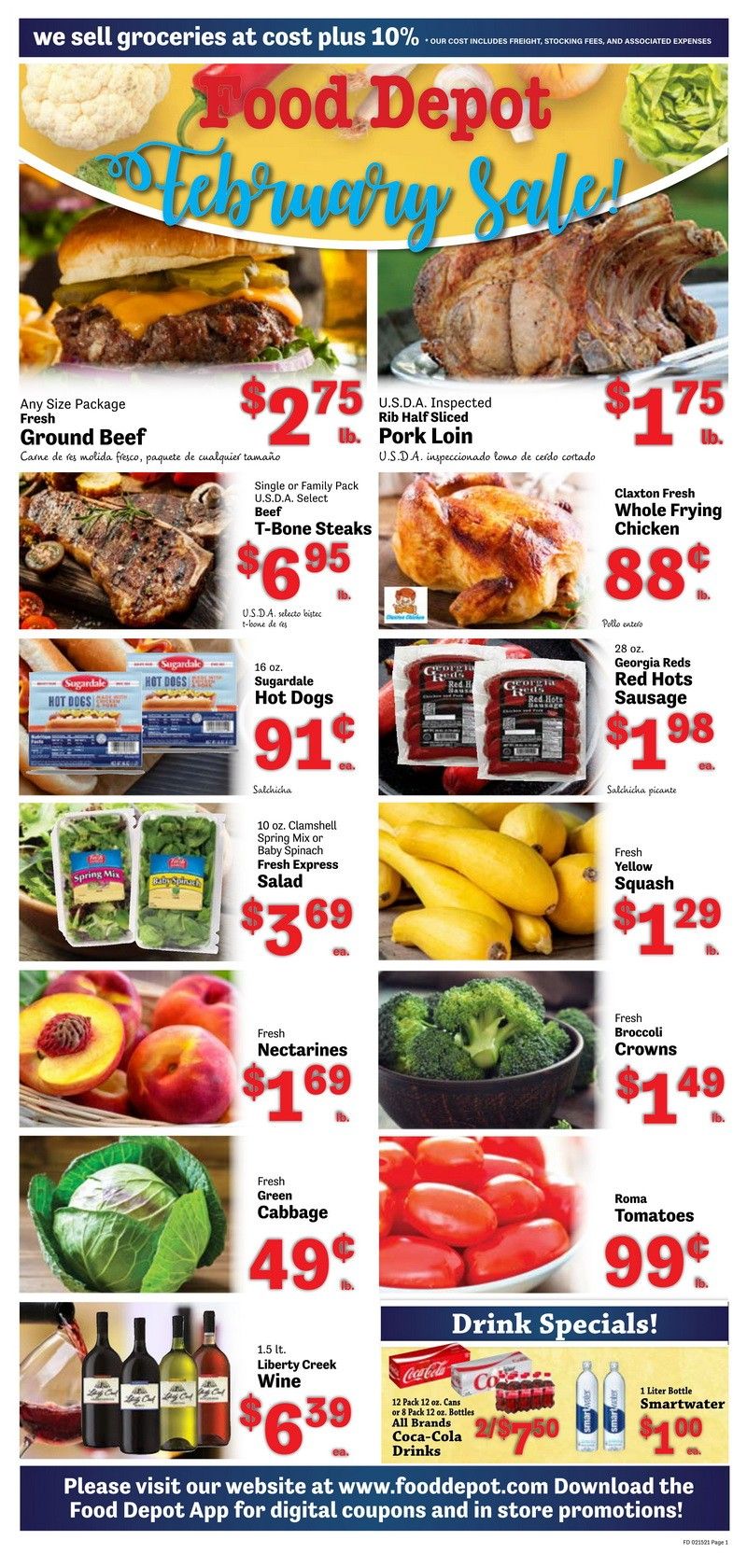Food Depot Weekly Ad Feb 15 – Feb 21, 2021