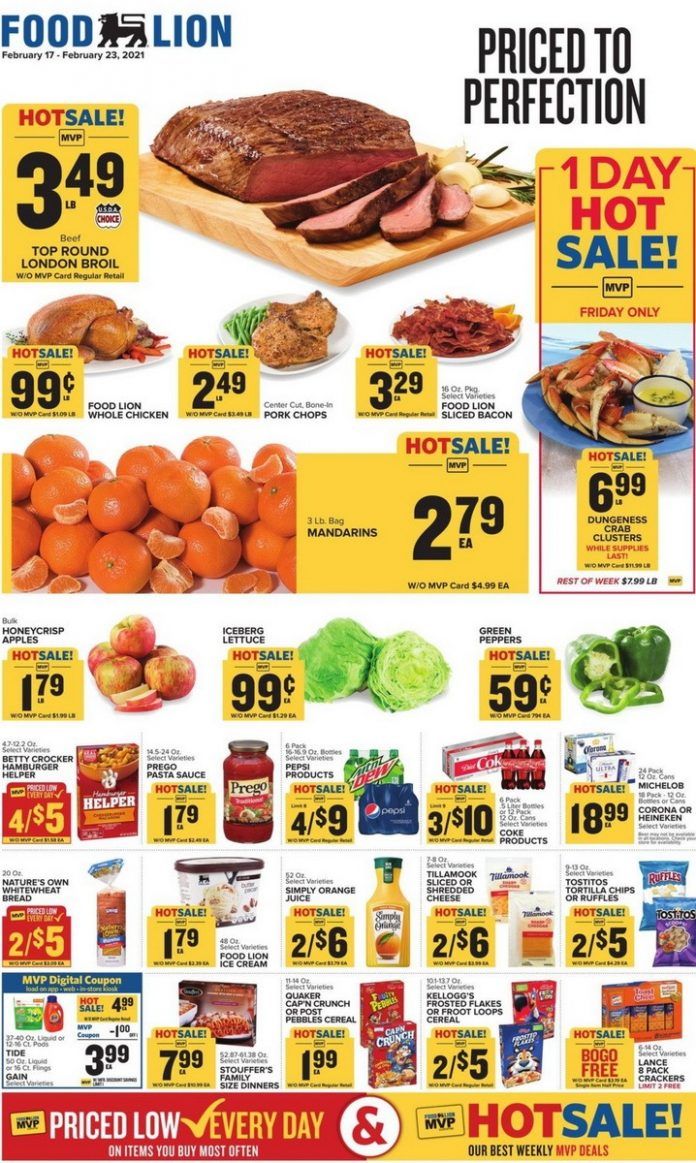 Food Lion Weekly Ad Feb 17 – Feb 23, 2021