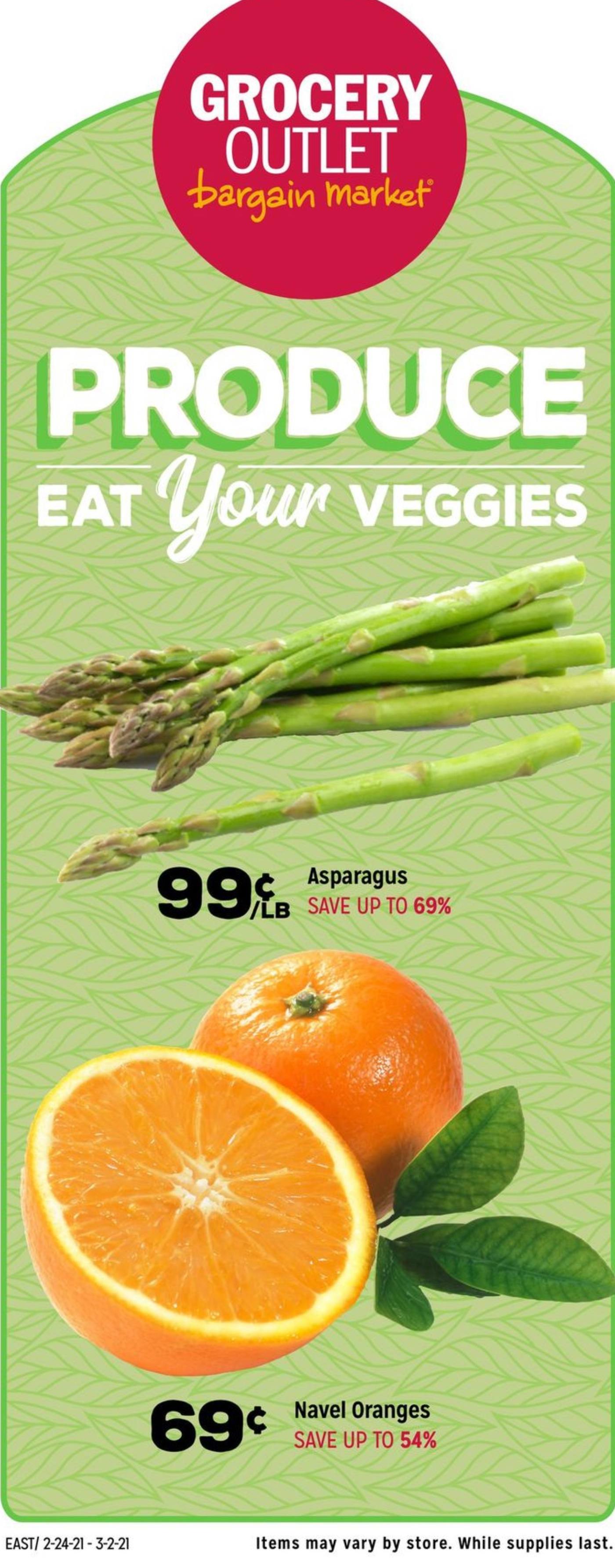 Grocery Outlet Weekly Ad Feb 24 – Mar 02, 2021