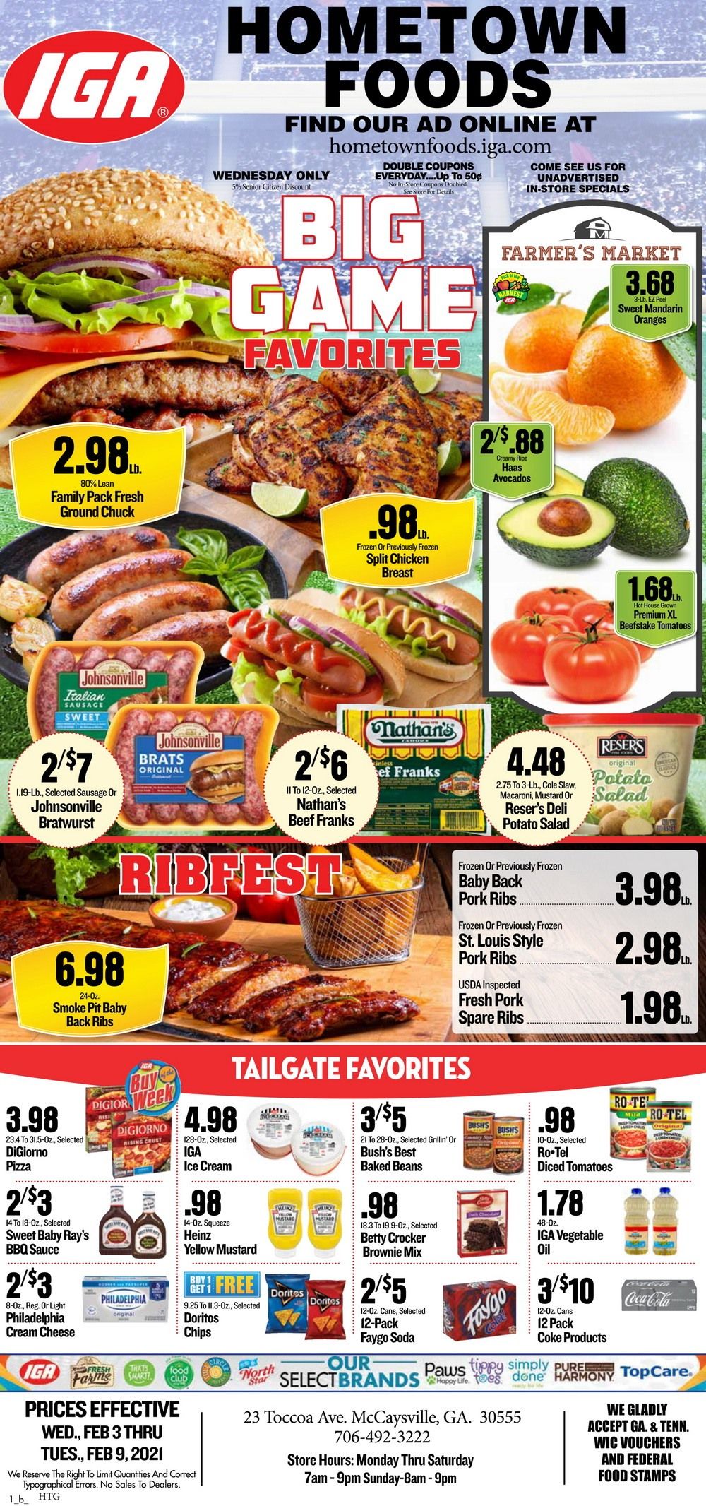 IGA Weekly Ad Feb 03 – Feb 09, 2021