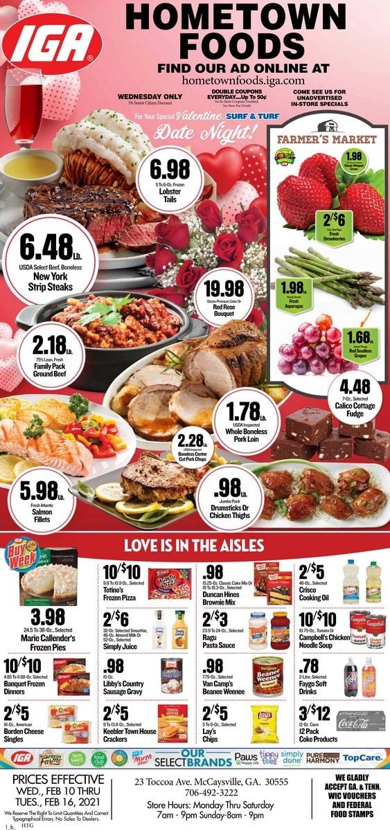 IGA Weekly Ad Feb 10 – Feb 16, 2021