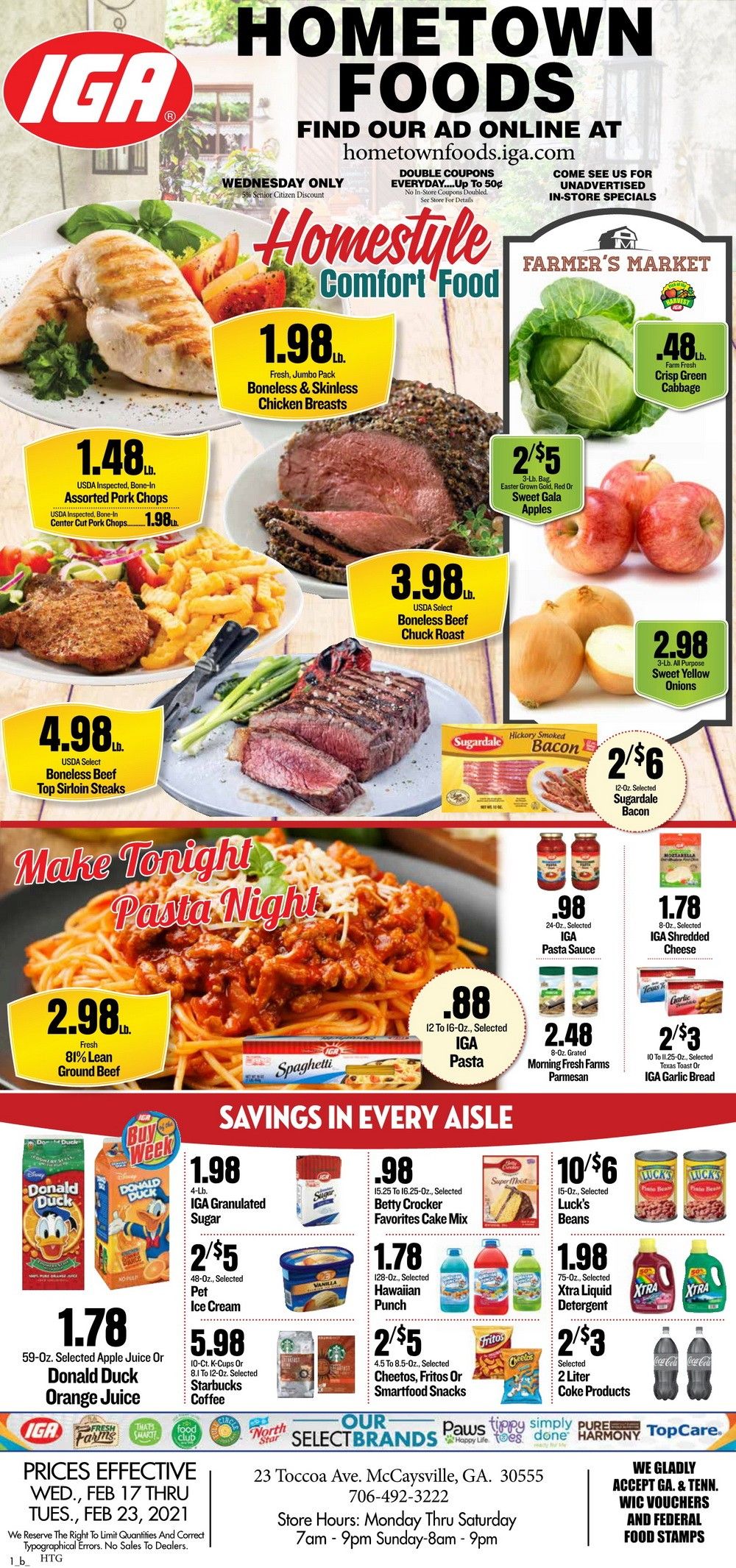 IGA Weekly Ad Feb 17 – Feb 23, 2021