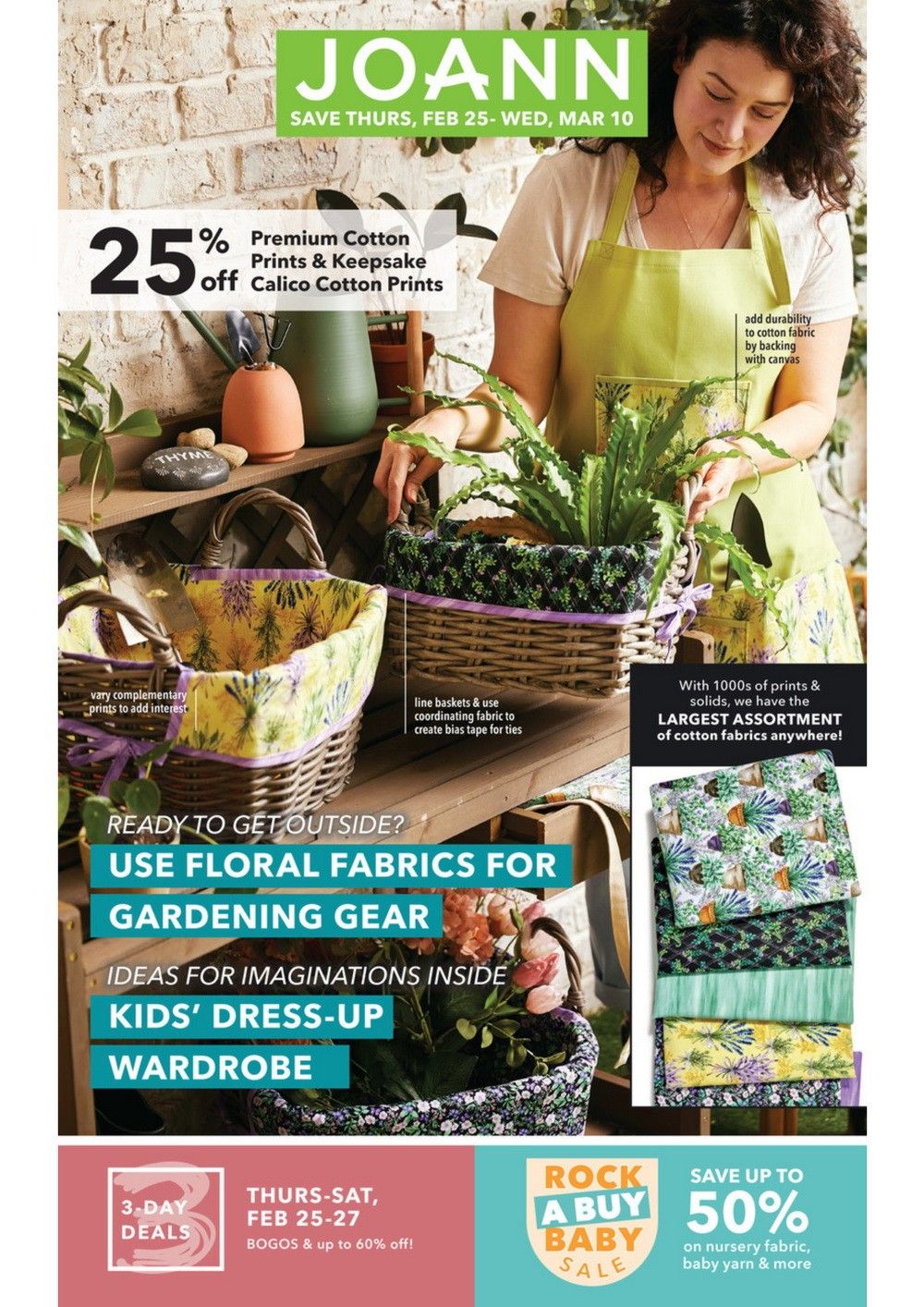 Jo-Ann Weekly Ad Feb 25 – Mar 10, 2021