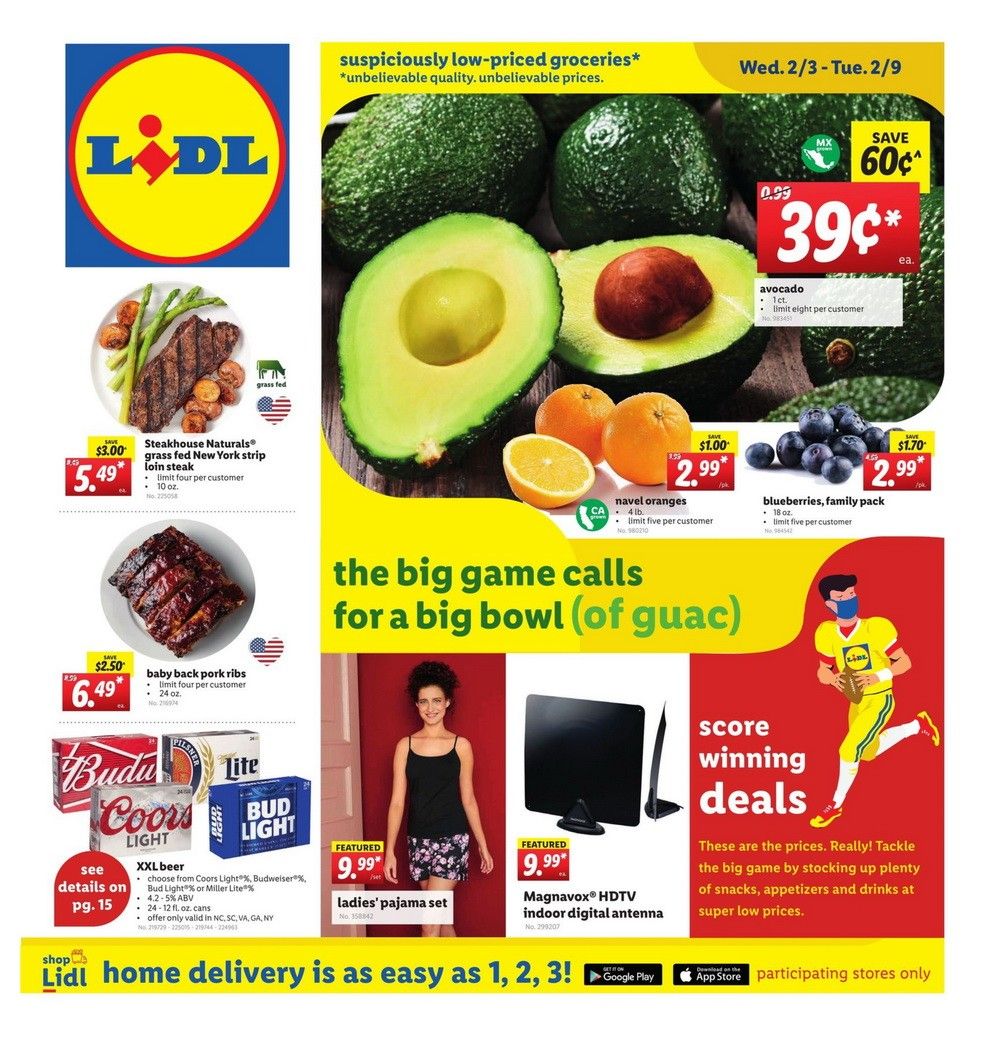Lidl Weekly Ad Feb 03 – Feb 09, 2021