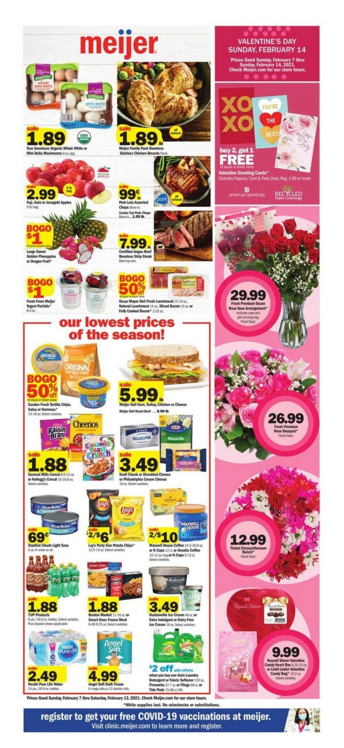 Meijer Weekly Ad Feb 07 – Feb 13, 2021