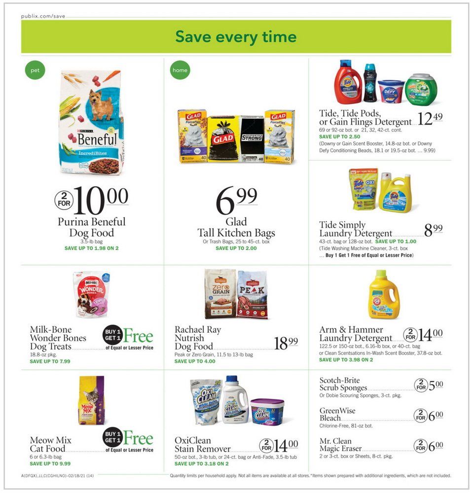 Publix Weekly Ad Feb 17 – Feb 23, 2021