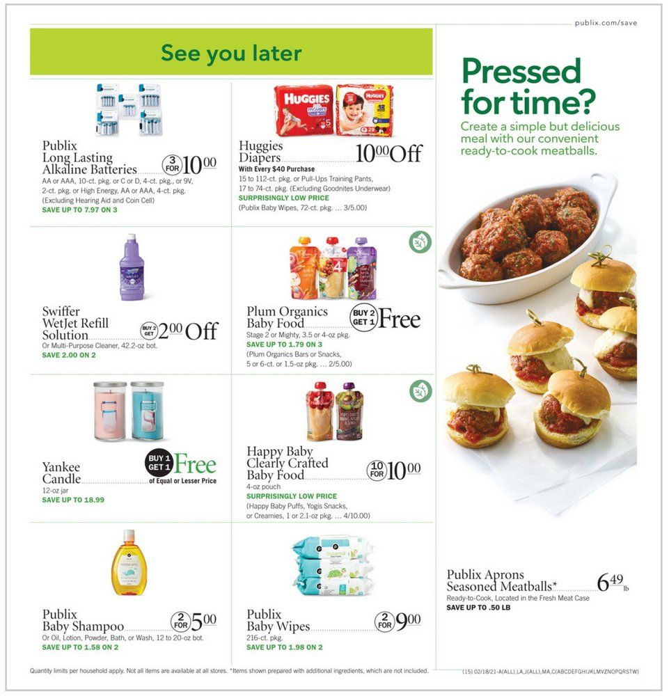 Publix Weekly Ad Feb 17 – Feb 23, 2021