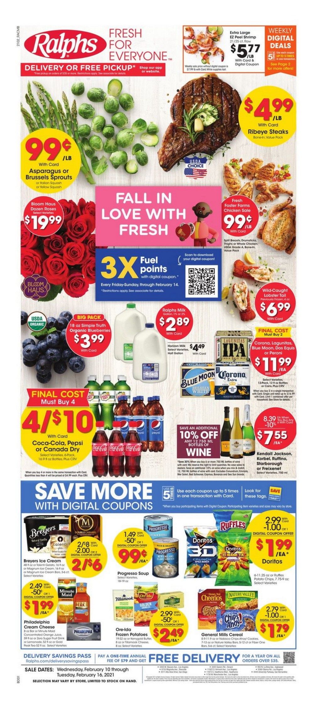Ralphs Weekly Ad Feb 10 – Feb 16, 2021