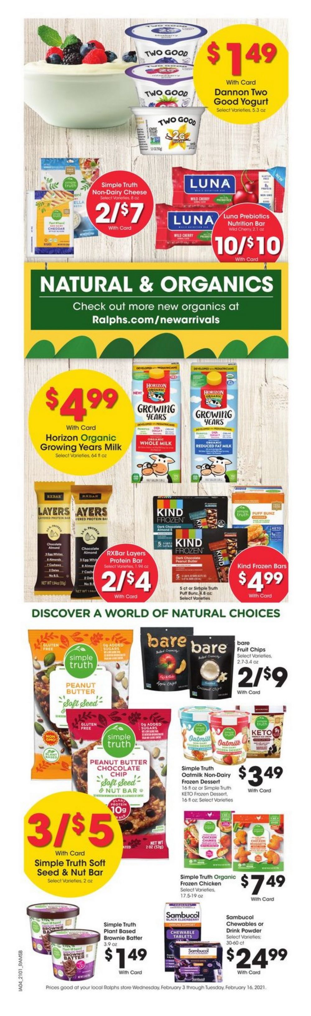 Ralphs Weekly Ad Feb 10 – Feb 16, 2021