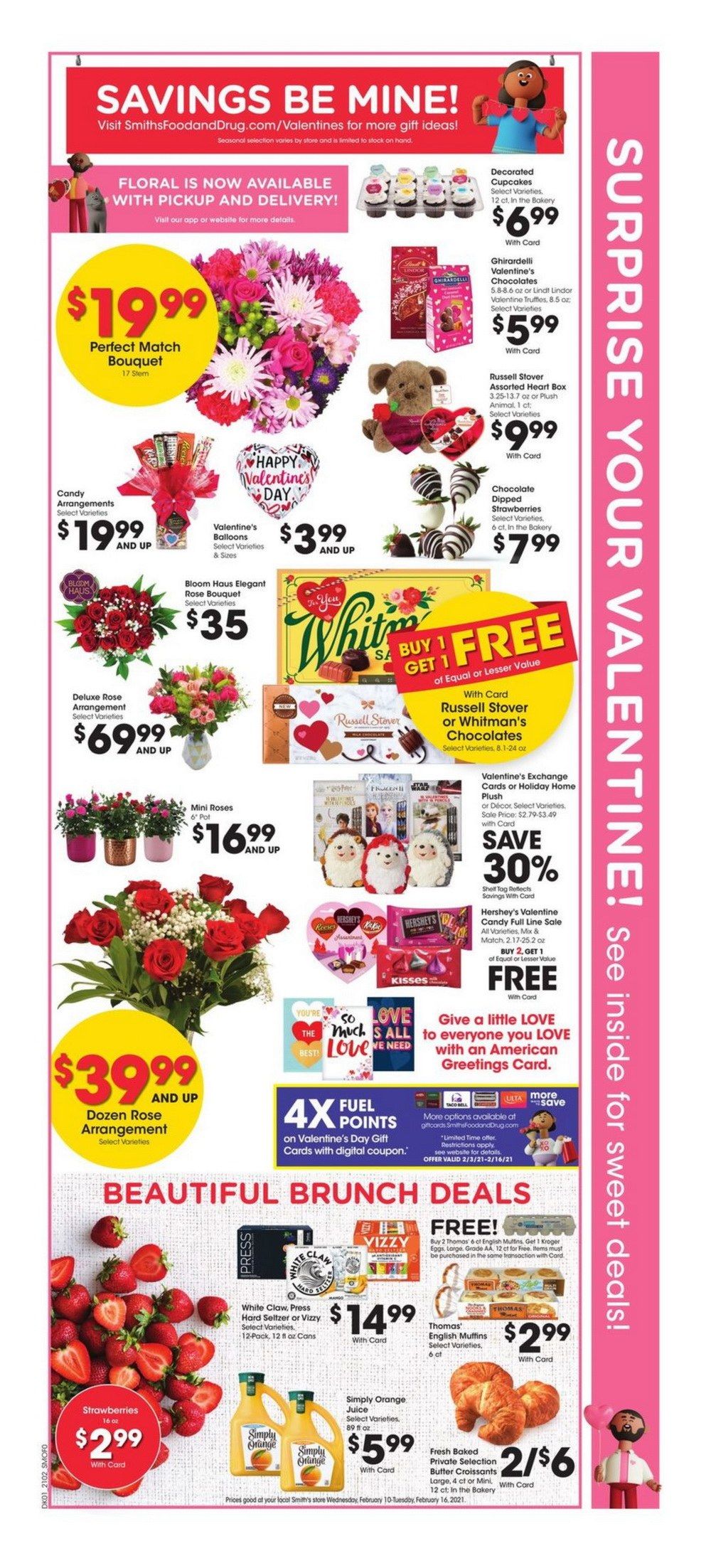 Smith's Food and Drug Weekly Ad Feb 10 – Feb 16, 2021