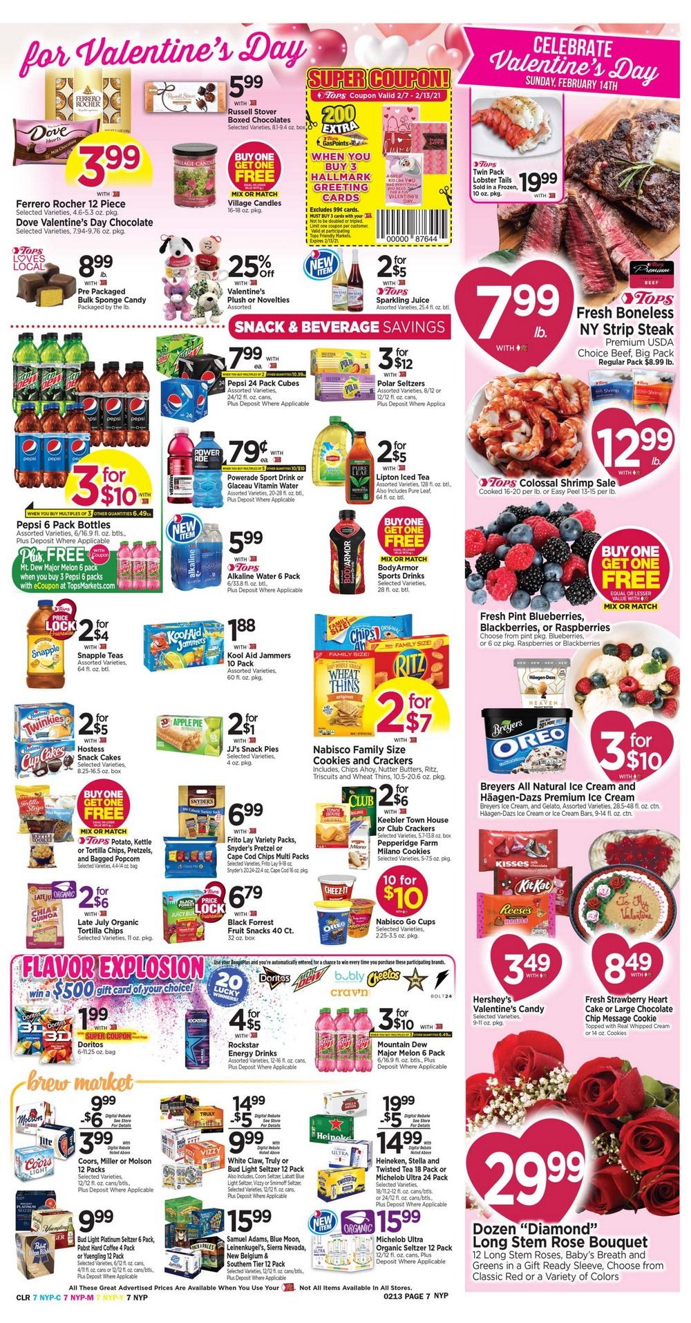 Tops Weekly Ad Feb 07 – Feb 13, 2021