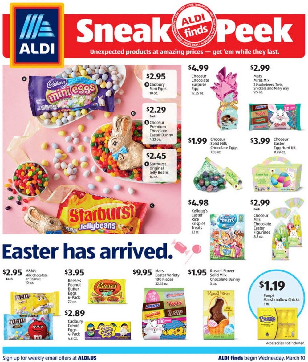 ALDI In-store Ad Sneak Peek Mar 10 – Mar 16, 2021
