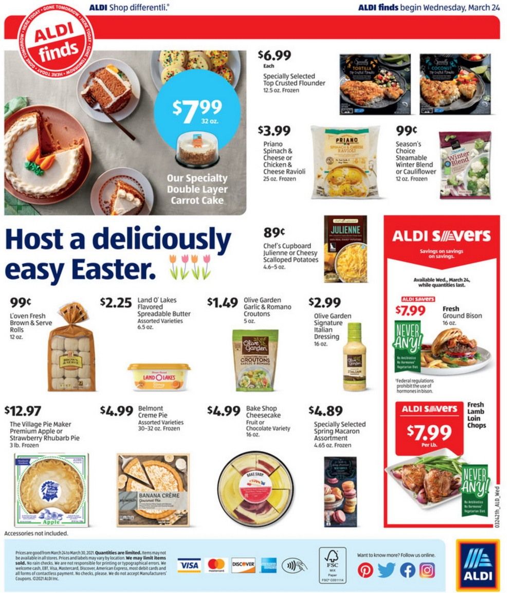 ALDI In-store Ad Sneak Peek Mar 24 – Mar 30, 2021