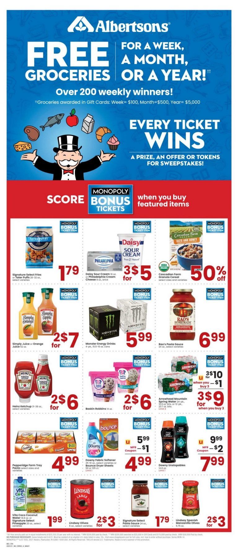 Albertsons Weekly Ad Mar 30 – Apr 06, 2021