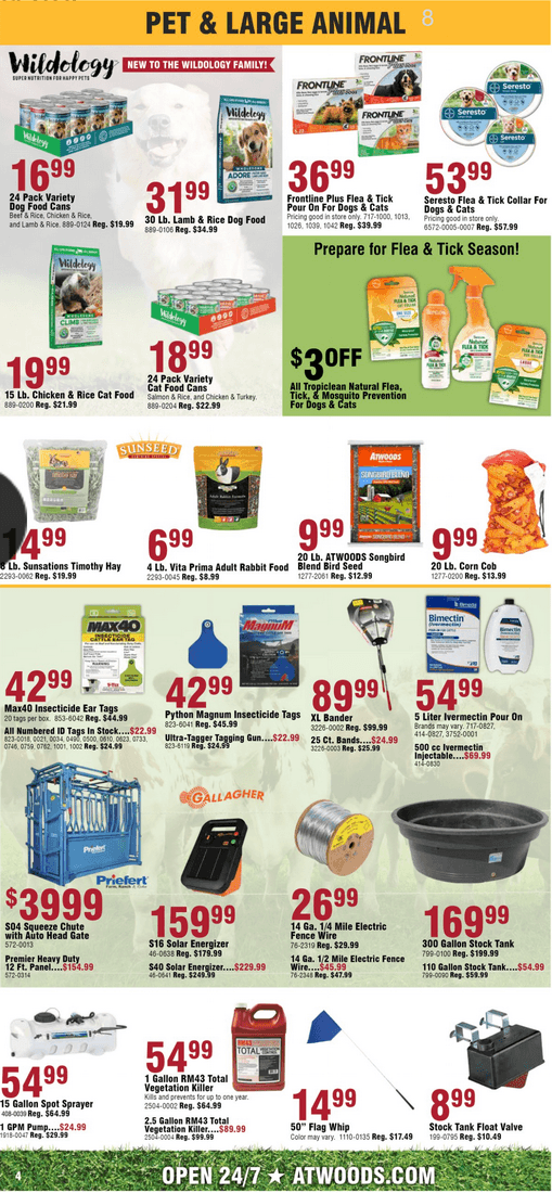 Atwoods Weekly Ad Mar 03 – Mar 14, 2021