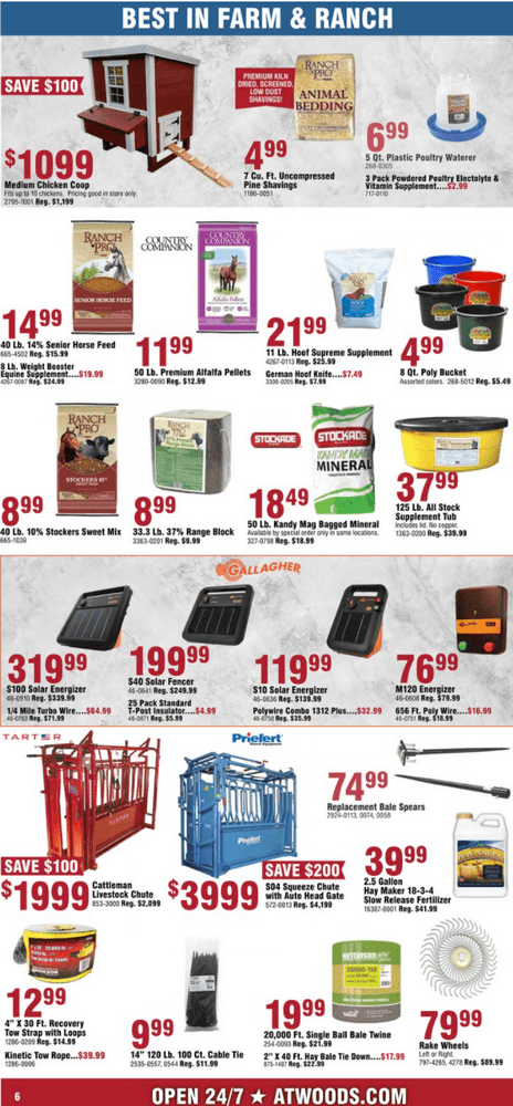 Atwoods Weekly Ad Mar 31 – Apr 11, 2021