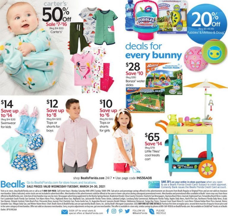 Bealls Weekly Ad Mar 24 – Mar 30, 2021
