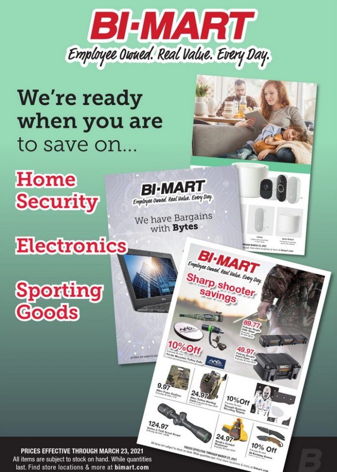 Bi-Mart Weekly Ad Mar 17 – Mar 23, 2021