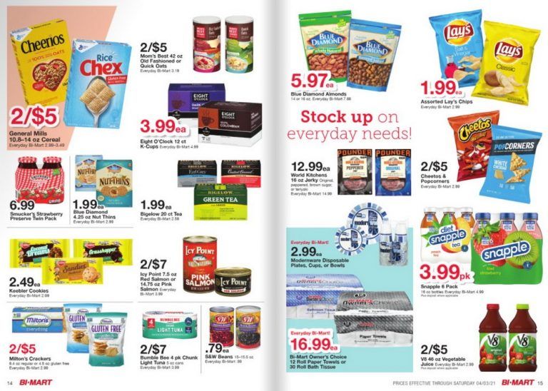 Bi-Mart Weekly Ad Mar 23 – Apr 04, 2021