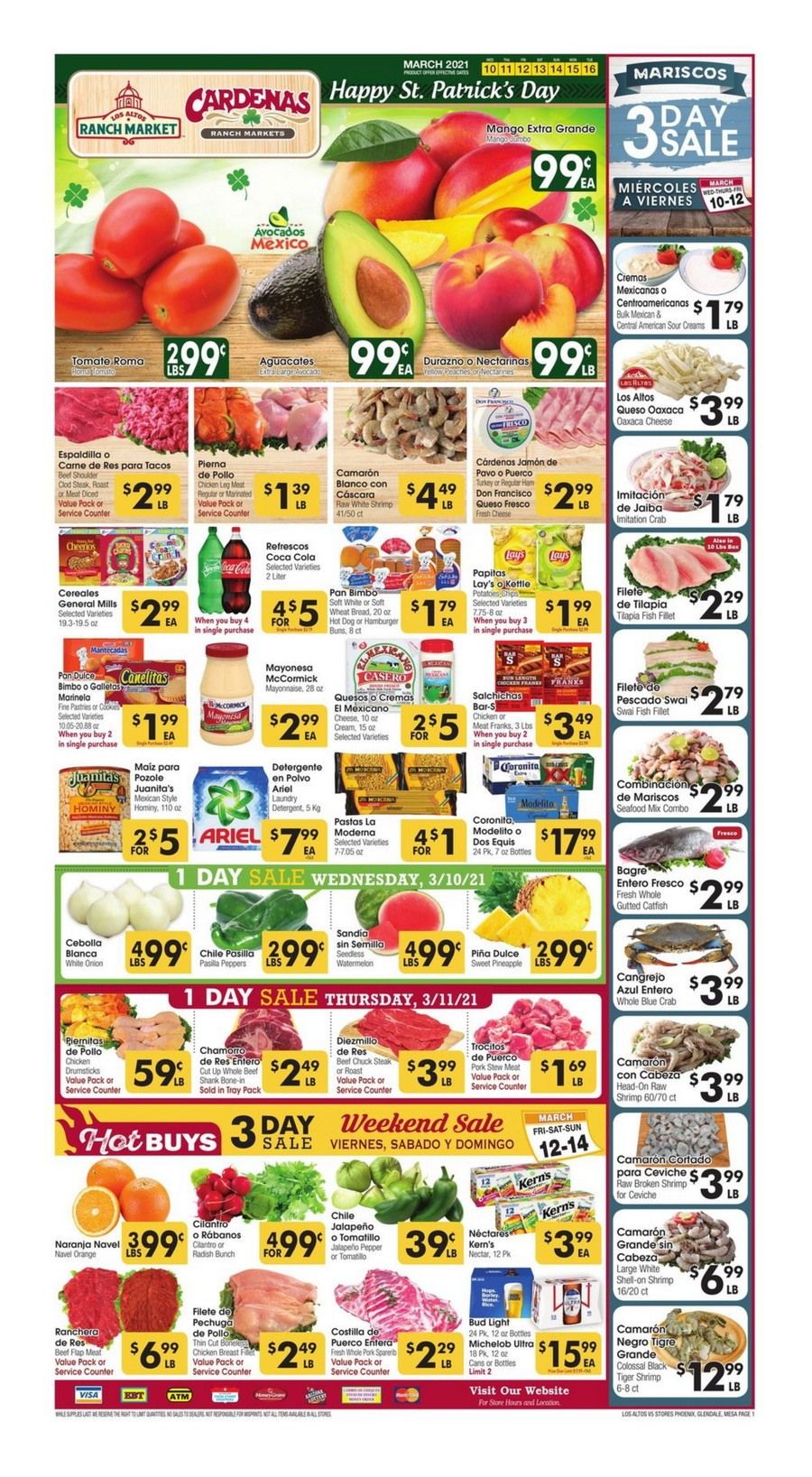 Cardenas Weekly Ad Mar 10 – Mar 16, 2021
