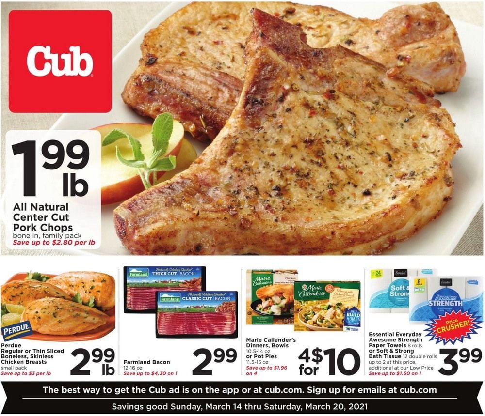 Cub Foods Weekly Ad Mar 14 – Mar 20, 2021