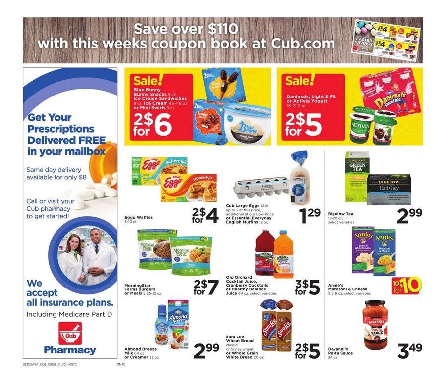 Cub Foods Weekly Ad Mar 21 – Mar 27, 2021