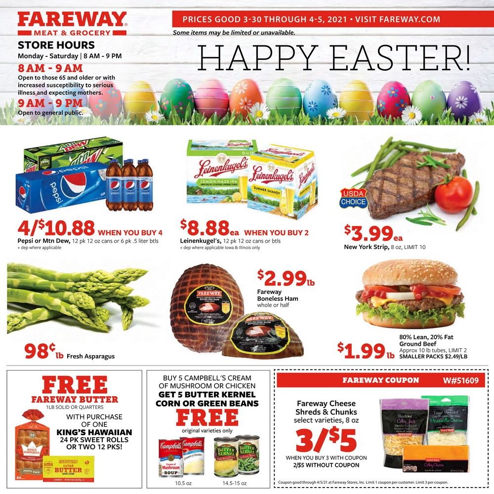 Fareway Weekly Ad Mar 30 – Apr 05, 2021