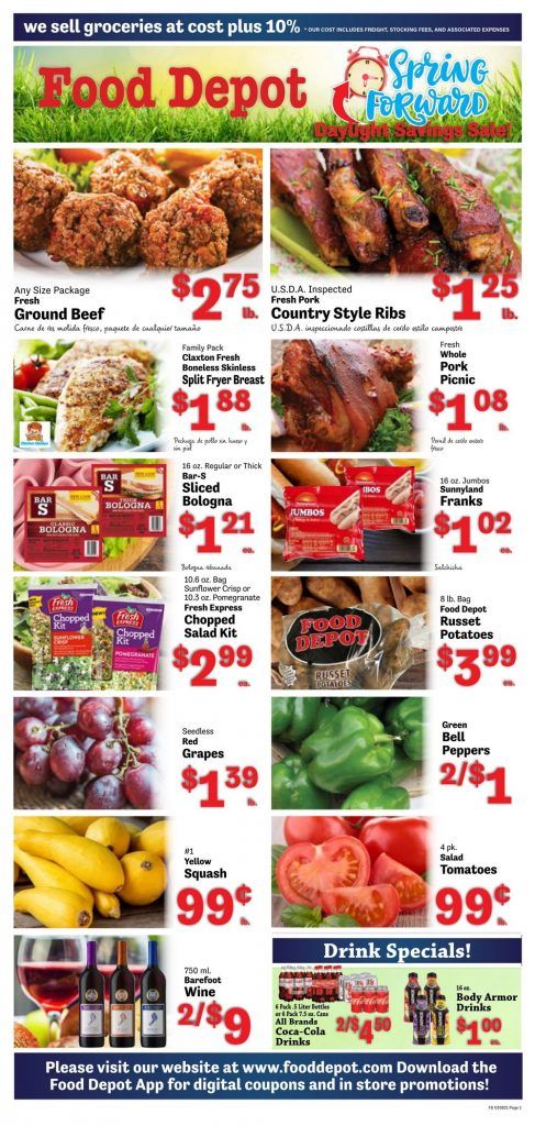 Food Depot Weekly Ad Mar 08 – Mar 14, 2021