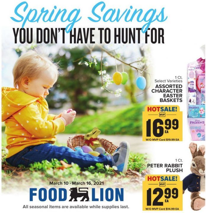 Food Lion Weekly Ad Mar 10 – Mar 16, 2021