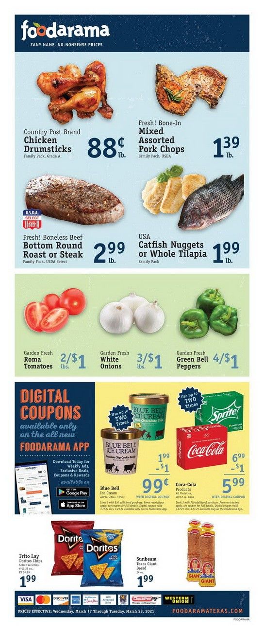 Foodarama Weekly Ad Mar 17 – Mar 23, 2021